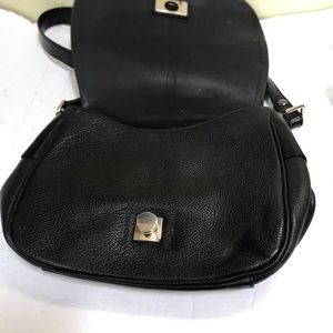 Furla | Bags | Furla Pebble Leather Saddle Crossbody Shoulder Bag Turn ...